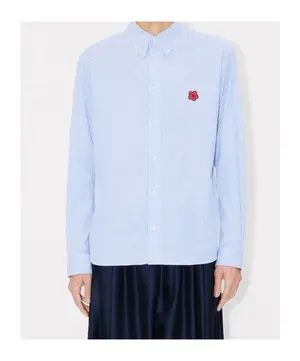 Kenzo Button-up Striped Shirt