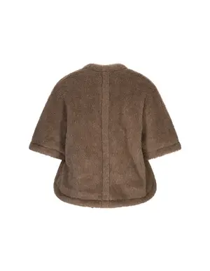 Max Mara Button-up Short-sleeved Coat