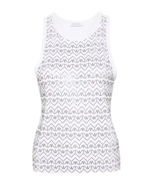 PATRIZIA PEPE Patrizia Pepe Embellished Sleeveless Tank Top