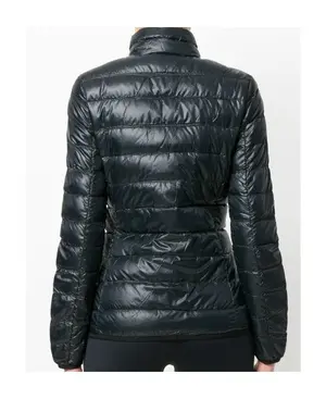 EA7 Padded Zip-up Jacket With Logo
