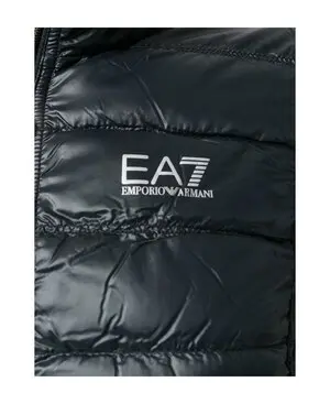 EA7 Padded Zip-up Jacket With Logo
