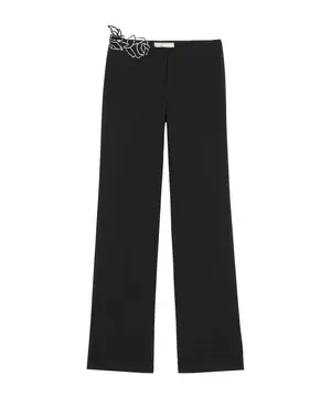 Blumarine Embroidered Pants For Women