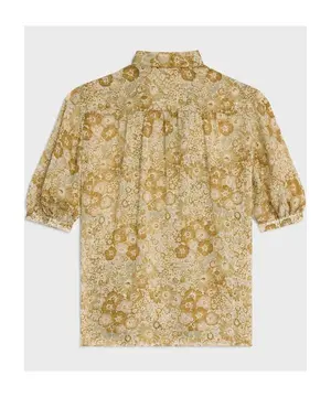 Celine Floral Print Viscose Blouse