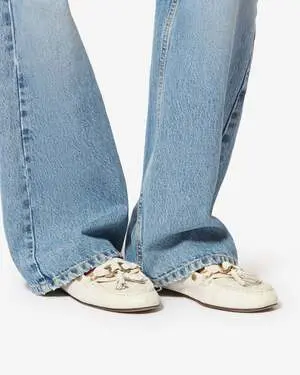 Isabel Marant Étoile Faxel Loafers - Chalk