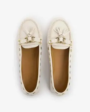 Isabel Marant Étoile Faxel Loafers - Chalk