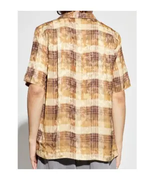 Dries Van Noten Short Sleeve Shirt - Beige