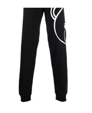 Moschino Logo Details Sweatpants - Black