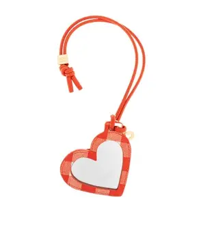 GANNI Heart Mirror Charm