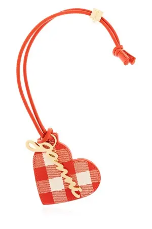 GANNI Heart Mirror Charm