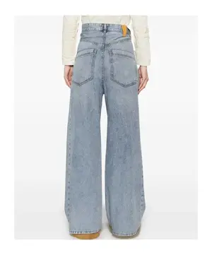 DARKPARK Ines Fold Over Denim Jeans