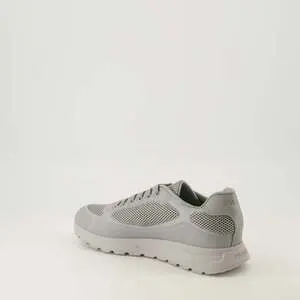 Prada Triangle Logo Lace-up Sneakers