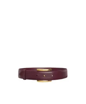Alaïa Thin Belt - Red
