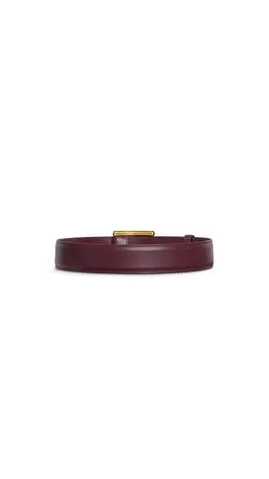 Alaïa Thin Belt - Red