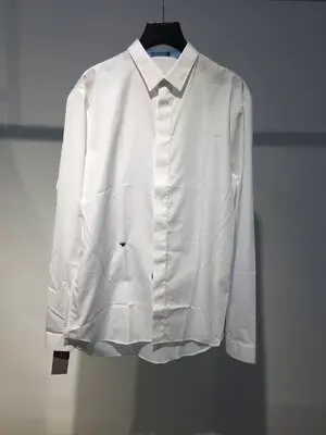 Dior Bee Embroidered Long-sleeved Shirt - White