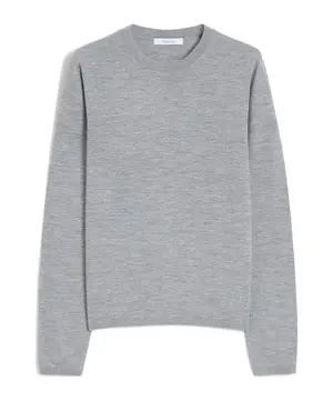 Max Mara Long-sleeved Knitwear - Light Gray