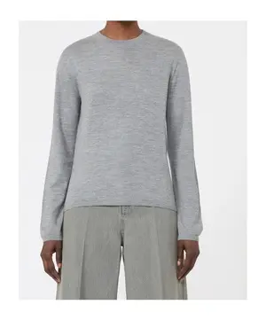 Max Mara Long-sleeved Knitwear - Light Gray