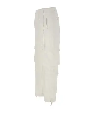 DONDUP Amber Cargo Pants - White