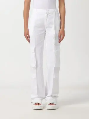 DONDUP Amber Cargo Pants - White
