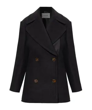 LANVIN Double-breasted Tailored Coat