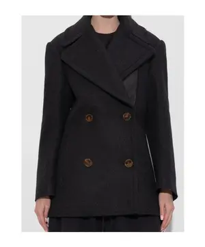 LANVIN Double-breasted Tailored Coat