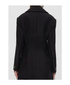 LANVIN Double-breasted Tailored Coat