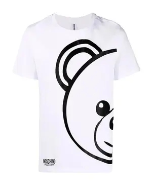 Moschino Logo Short-sleeved T-shirt - White