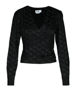 Msgm Cuffed Blouses