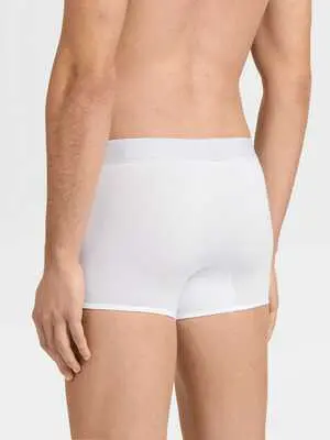Zegna Elastic Waistband Underwear - White