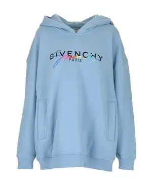 Givenchy Logo Print Hooded Sweater