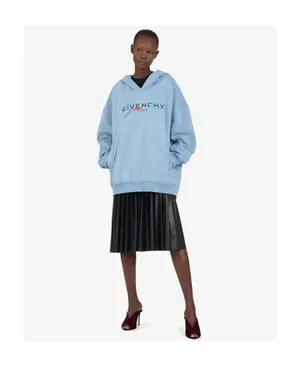 Givenchy Logo Print Hooded Sweater