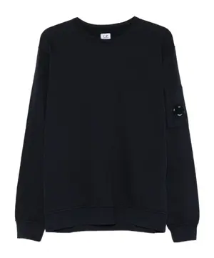 C.P. COMPANY Lens Sleeve Crewneck Sweatshirt - Black