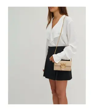 Pinko Love One Chain Linked Crossbody Bag