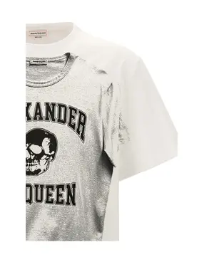 Alexander McQueen Logo Printed Crewneck T-shirt