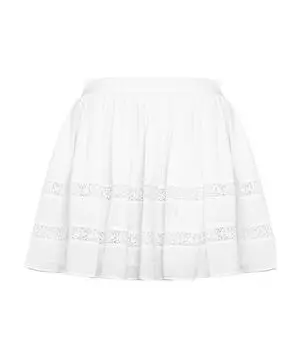 Emporio Armani Emblem Skirt With Logo Detail