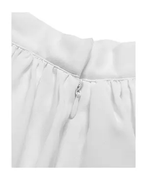 Emporio Armani Emblem Skirt With Logo Detail