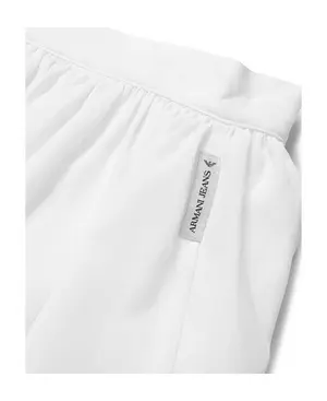 Emporio Armani Emblem Skirt With Logo Detail