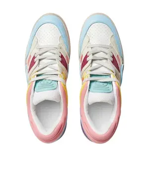 Gucci Basket Lace-up Sneakers - Multicolor