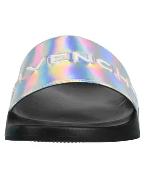 Givenchy Logo Detail Flip Flops - Black