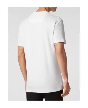Philipp Plein Logo Plaque Crewneck T-shirt