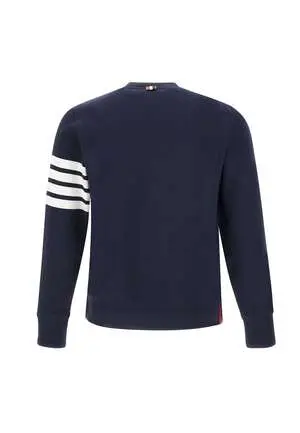 Thom Browne Classic Loopback 4-bar Sweatshirt - Navy Blue