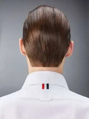Thom Browne Raven-embroidered Cotton Shirt