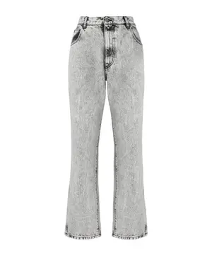 Missoni Acid Wash Logo Plaque Jeans