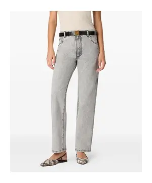 Missoni Acid Wash Logo Plaque Jeans