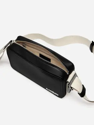 Jacquemus Logo Plaque Utility Shoulder Bag - Black