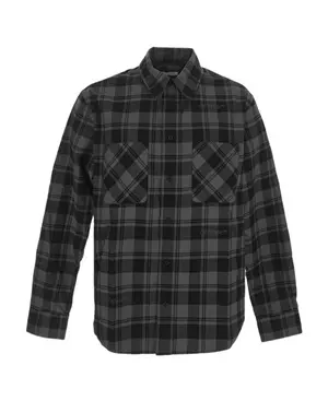 Off-White Checked Flannel Shirt