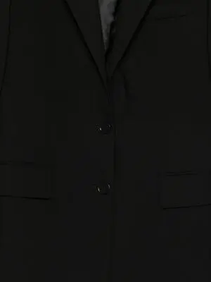 MSGM Single-breasted Jacket - Black