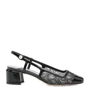 JIMMY CHOO Open-back High-heeled Sandals