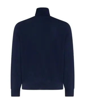 Etro Pegaso Embroidered Turtleneck Jumper - Black
