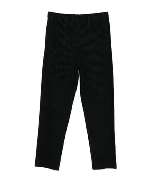 Issey Miyake Belt Loop Trousers - Black