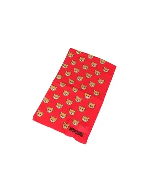 Moschino Logo Details Scarf